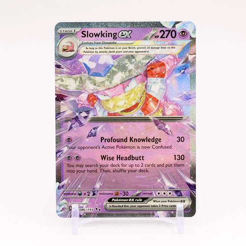 Slowking ex - 086/193 Paldea Evolved Doble Rare Pokemon - NM/MINT | eBay