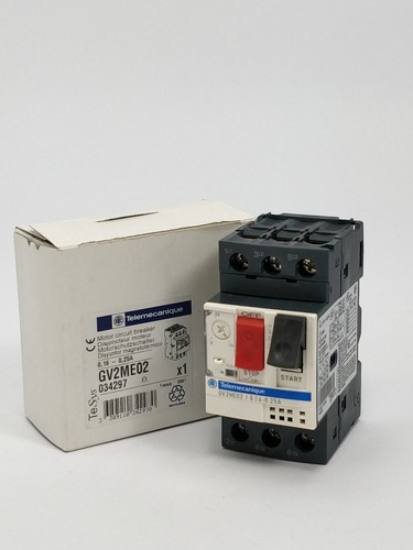 Telemecanique GV2ME02 Motor Circuit Breaker 0.16-0.25A | eBay