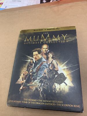 The Mummy Ultimate Collection (Blu-ray Disc, 2017, 5-Disc Set) (No ...