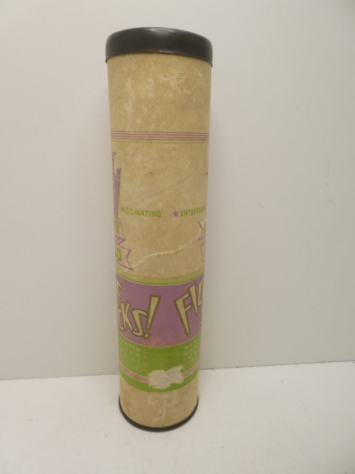 VINTAGE ROBIN HOOD FIDDLE STICKS GAME IN CYLINDER BOX WITH INSTRUCTIONS ...
