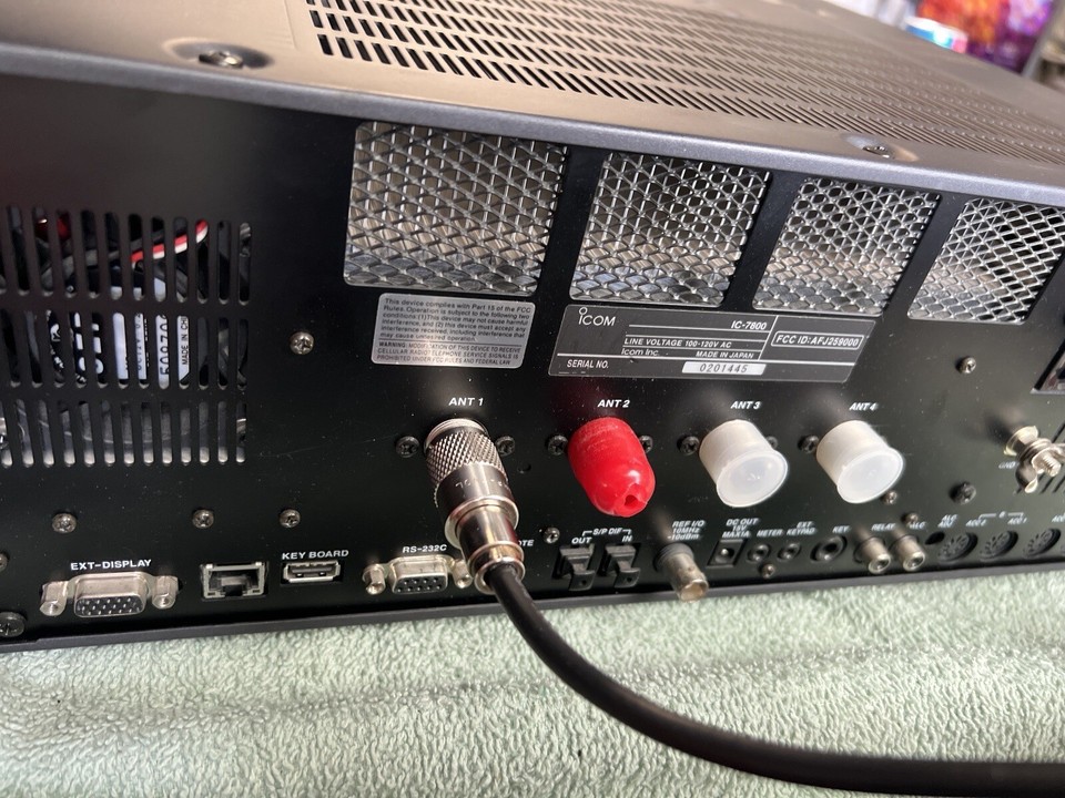 ICOM IC-7800 HF TRANSCEIVER (200watts) With EXTRAS ORIGINAL | eBay