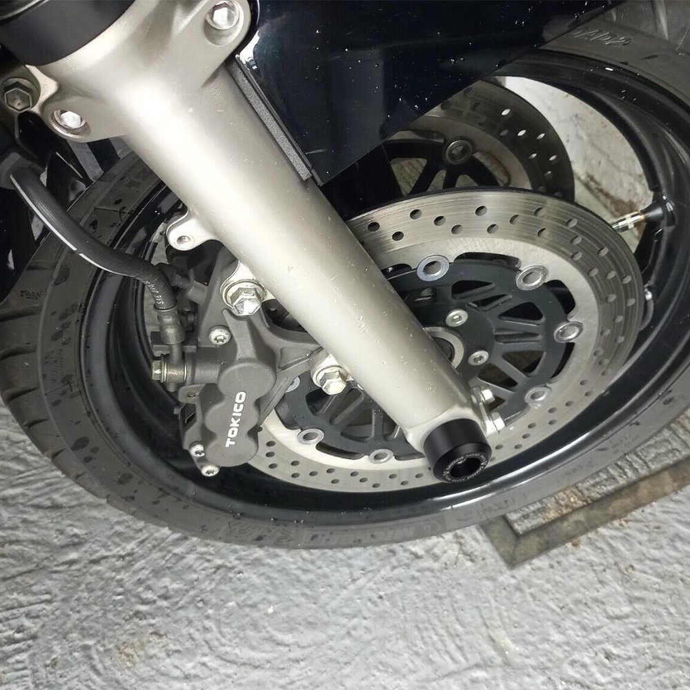 For SUZUKI Bandit 1200 GSF1200S Front Rear Axle Wheel Crash Protector ...