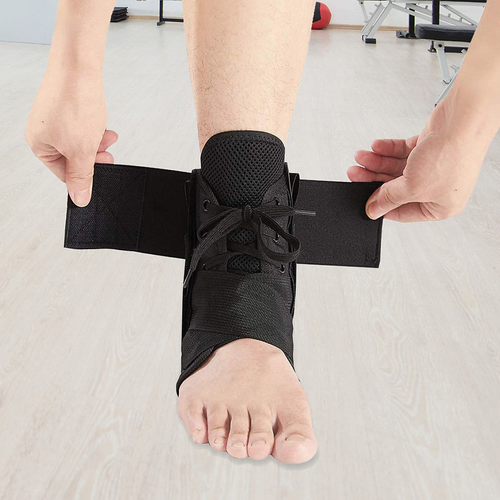 Lightweight Breathable Ankle Brace Stabilizer-Ankle Sprain ...