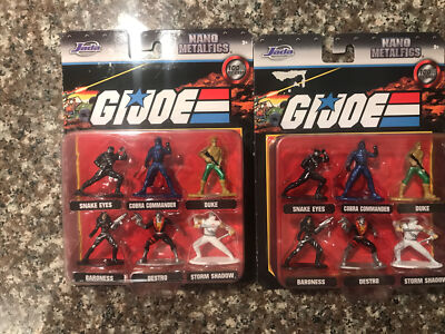 Jada Toys G.I. Joe Nano 1.75 inch Metalfigs Snake Eyes Action Figure ...