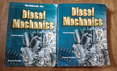 Two Books Diesel Mechanics Fourth Edition By Shulz And Evridge | eBay