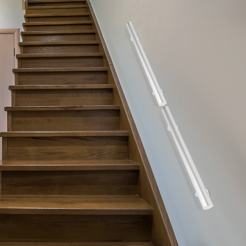 Stair Handrail, Wall Mounted Stair Handrail, Stainless Steel Stair ...
