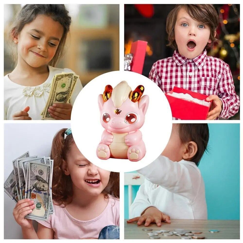 Chinese Zodiac Dragon Dragon Piggy Bank Plastic Saving Money Bank | eBay