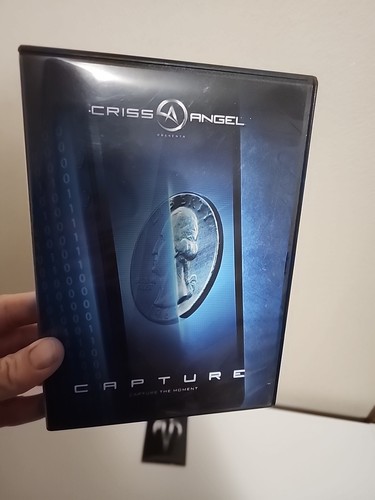 Criss Angel Capture The Moment DVD 2012 w INSERTS MAGIC INSTRUCTIONAL ...