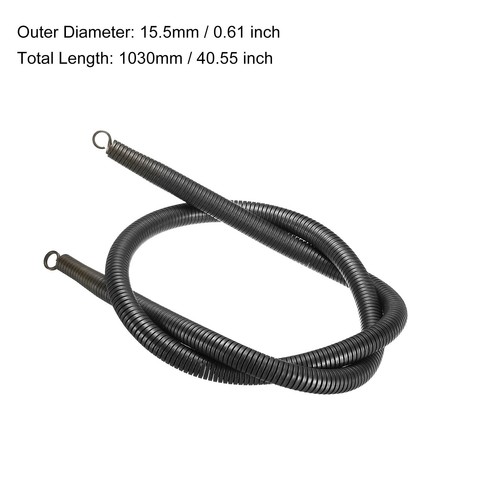 15.5mm OD a Type Spring Tube Bender 1030mm Long for 20mm 1/2" PVC Pipe ...