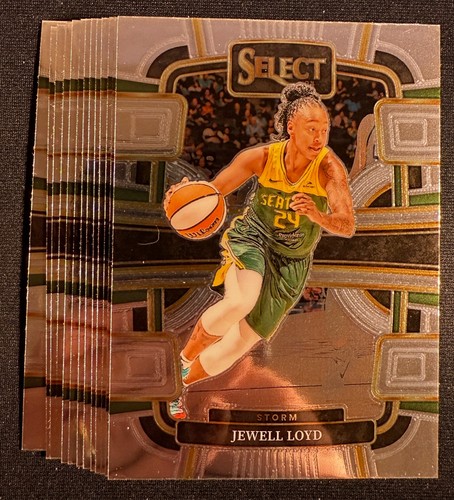 Jewell Loyd 2024 Panini Select WNBA x13 Concourse Level Chrome Base Lot ...