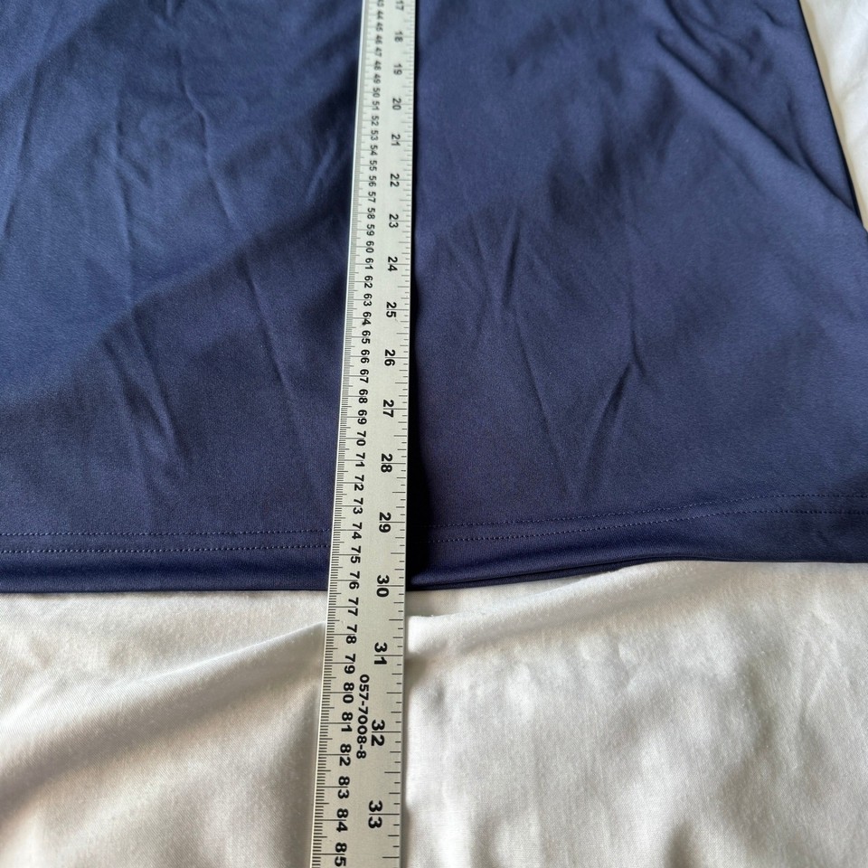 Grand Slam XL Blue Golf Polo Shirt Geometric Print Short Sleeve Mens ...