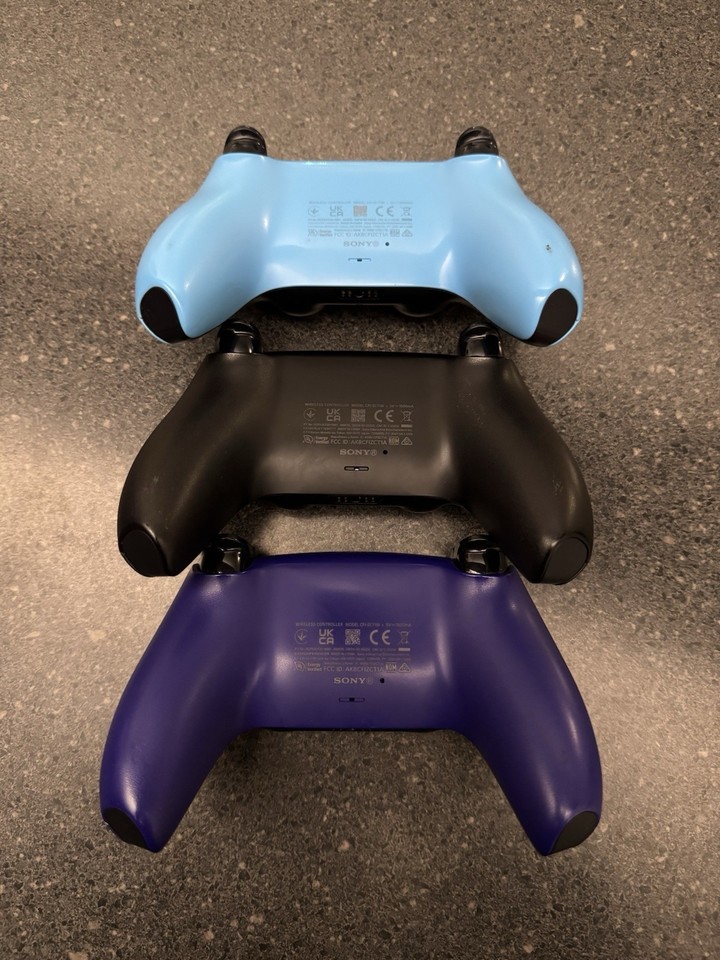 LOT OF 3 Sony PlayStation 5 PS5 Wireless Controllers w/ STICK DRIFT | eBay