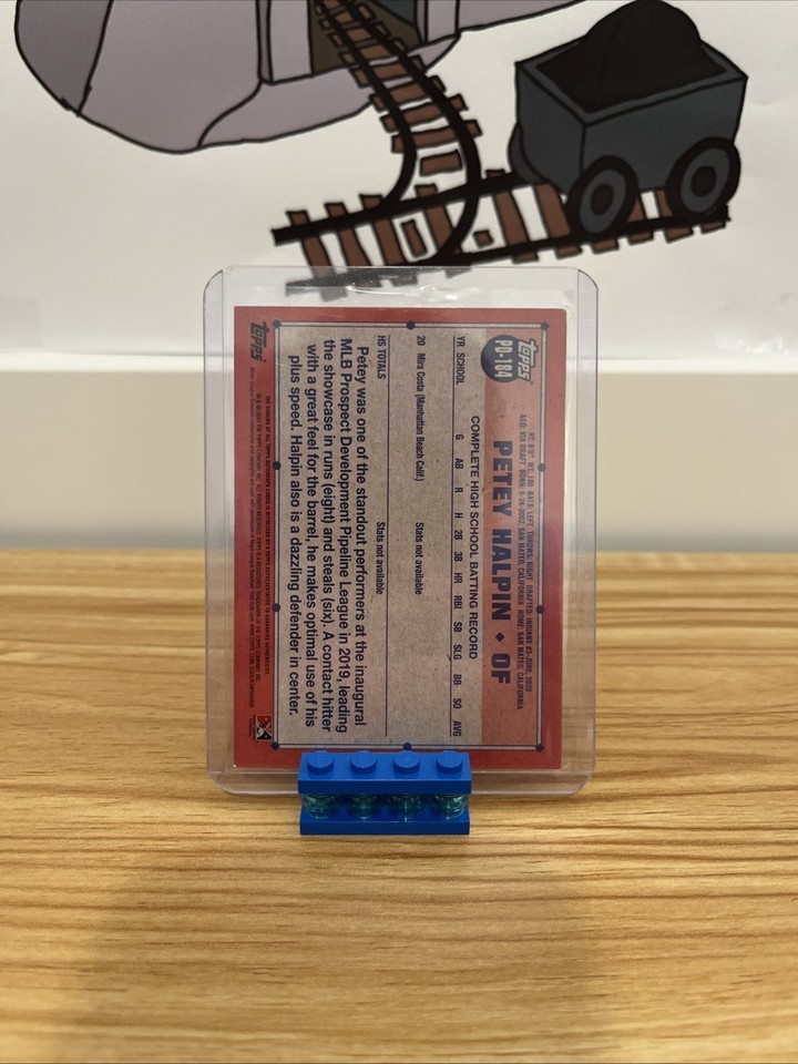 2021 Topps Pro Debut - Petey Halpin #PD-184 Autographs (AU, RC) | eBay