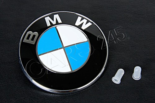 Genuine BMW E39 E46 Compact Trunk Emblem with 2 Grommets OEM ...