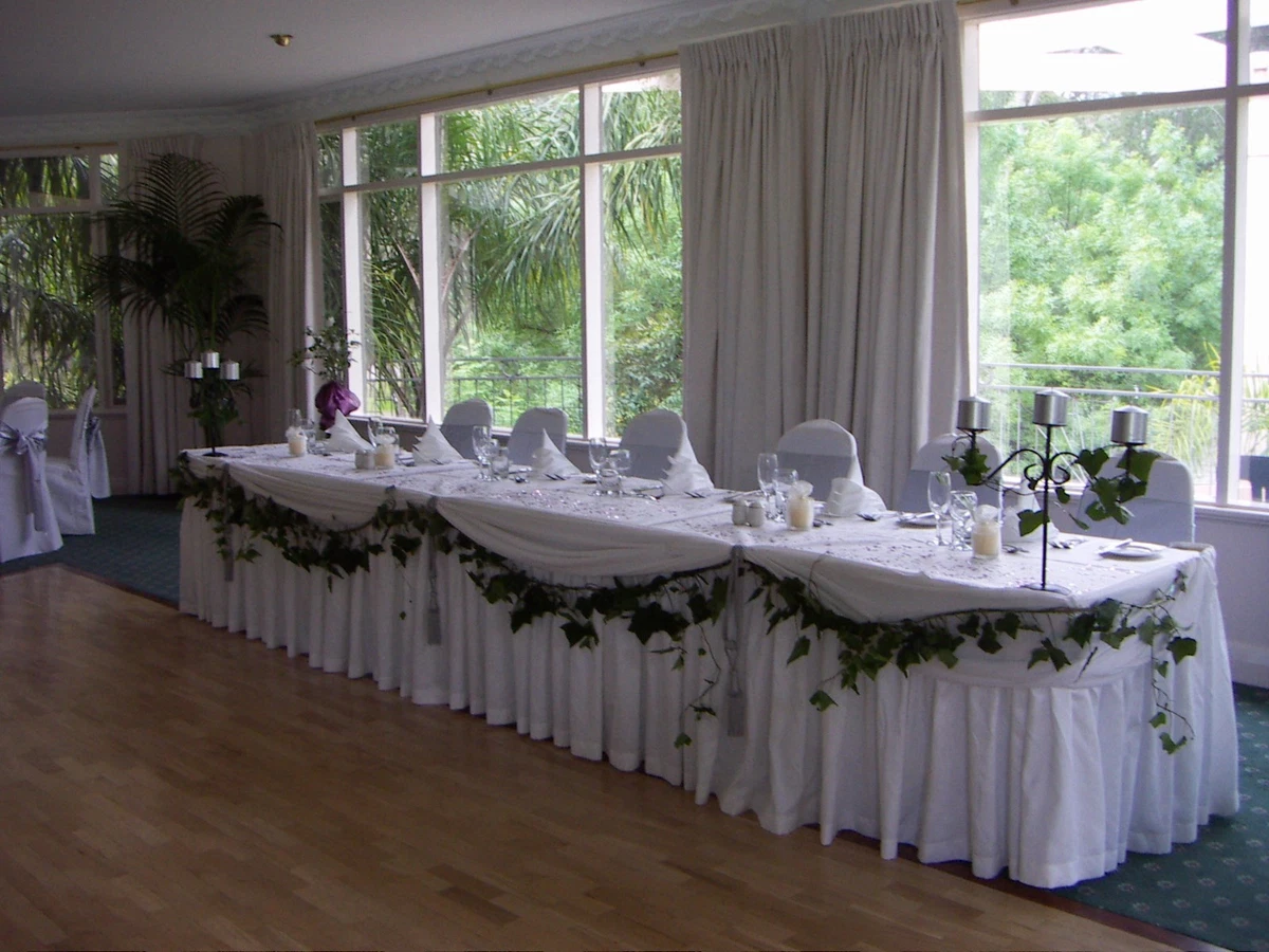 Buffet Table Skirting Designs