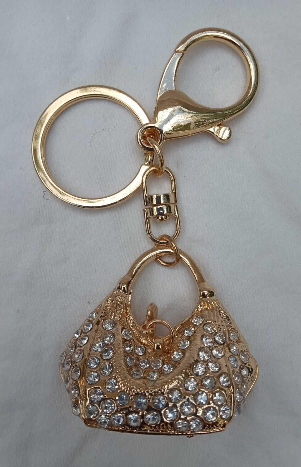 Women's Fashion Keychain Crystal Keyring / Handbag Charm Bag Purse New ...