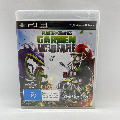 Plants Vs Zombies Garden Warfare PS3 PlayStation 3 Brand New Sealed ...