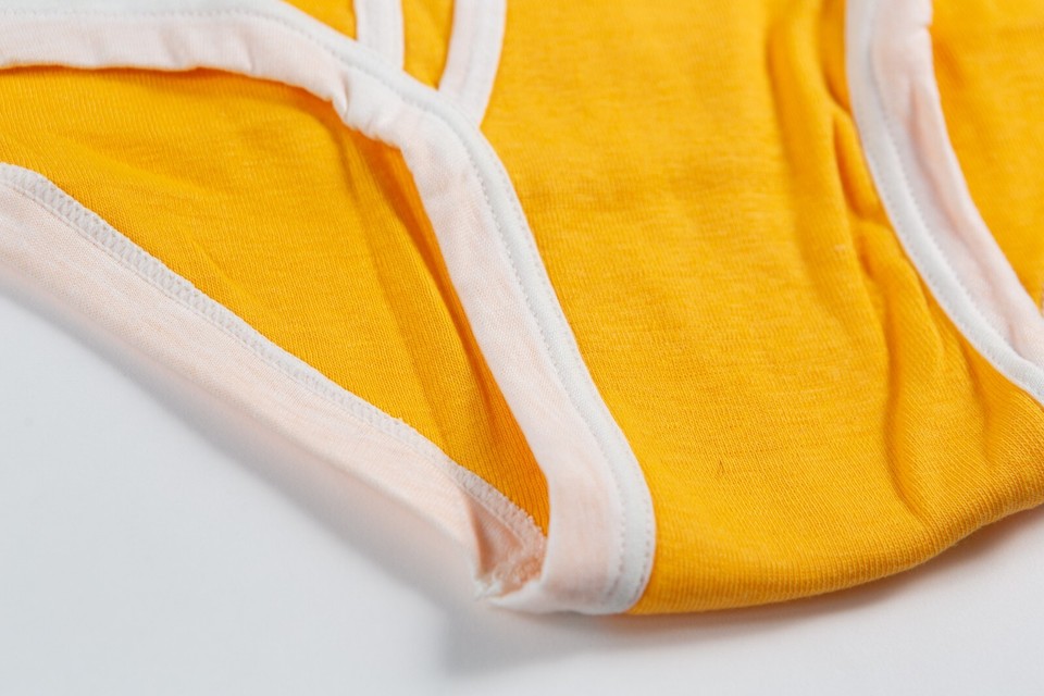 Vintage Sears Underwear - Men's XL Size 38-40" Yellow Briefs | eBay