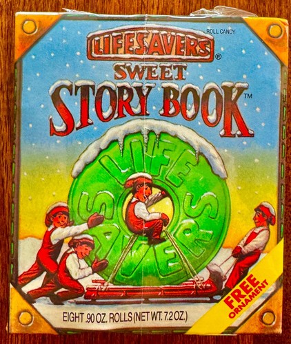 Vintage 1992 Limited Edition LIFESAVERS STORY BOOK w/Acrylic Ornament ...