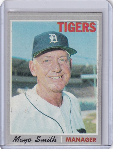 1970 Topps Baseball #313 Mayo Smith - Detroit Tigers | eBay