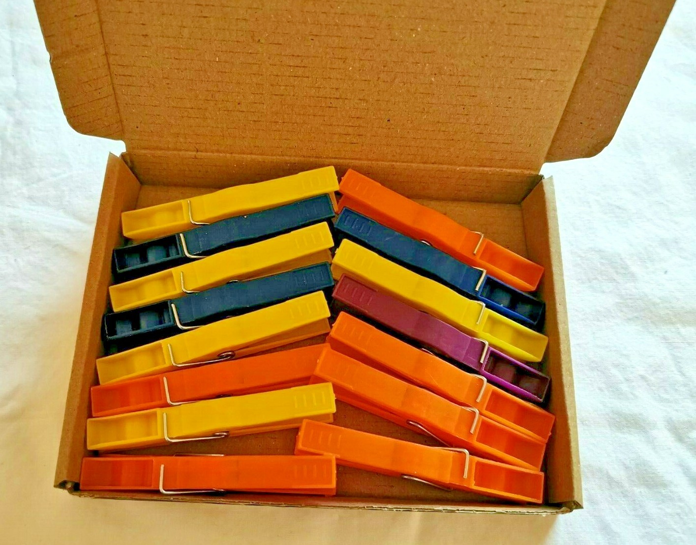 Cloth Pegs Washing Line Strong Plastic Rust-Free Springs | eBay UK