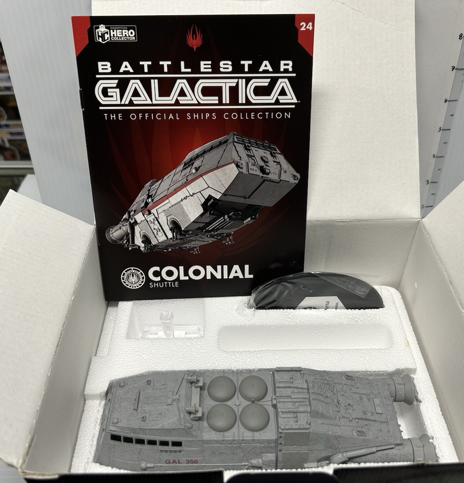 EAGLEMOSS BATTLESTAR GALACTICA COLONIAL SHUTTLE BRAND NEW | eBay