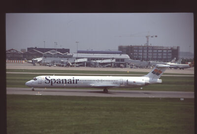 Orig 35mm airline slide Spanair MD-80 EC-GVI | eBay