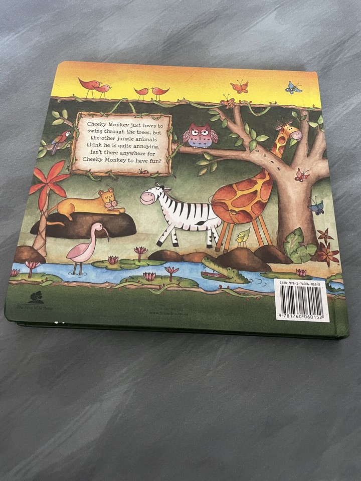 One Cheeky Monkey Aimee Said Lisa Kerr Picture Board Book | eBay