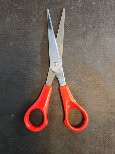 Vintage Singer Stainless Steel Scissor w/ Plastic Handles Sewing 6.25 ...