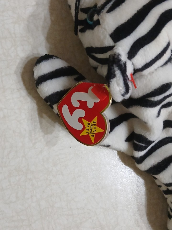 Ty Beanie Babies Plush 6" Blizzard White Tiger | eBay