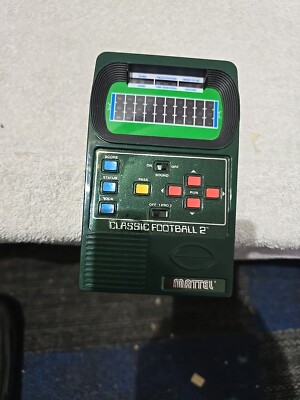 Mattel Classic Football 2 Handheld Electronic Video Game (43567) (A-3 ...