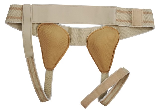 Ortonyx Inguinal Groin Hernia Truss Support Belt Double Beige Orthotics ...