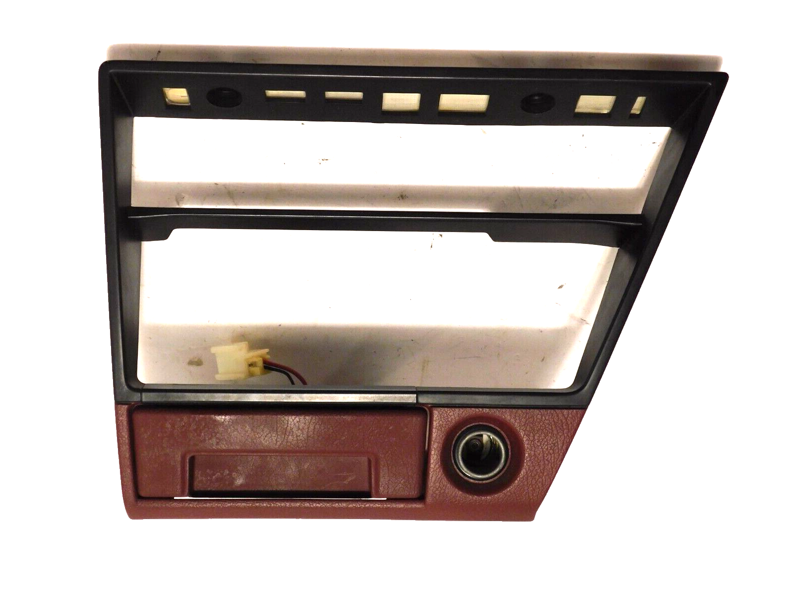 1987-1989 Nissan 300ZX Stereo Cassette Radio Climate Trim Bezel ...