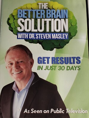 The Better Brain Solution Dr. Steven Masley DVD | eBay