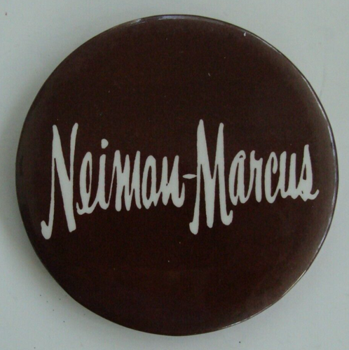Neiman Marcus Logo Promotional Brown White 2.5" Diameter POCKET MIRROR ...