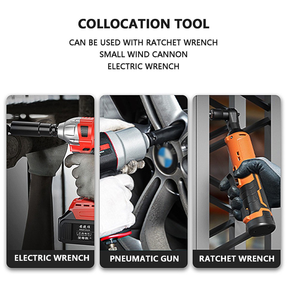 35PCS 6 Point DEEP IMPACT AIR SOCKET Set 1/2"Dr 8mm-32mm Hex Sockets ...