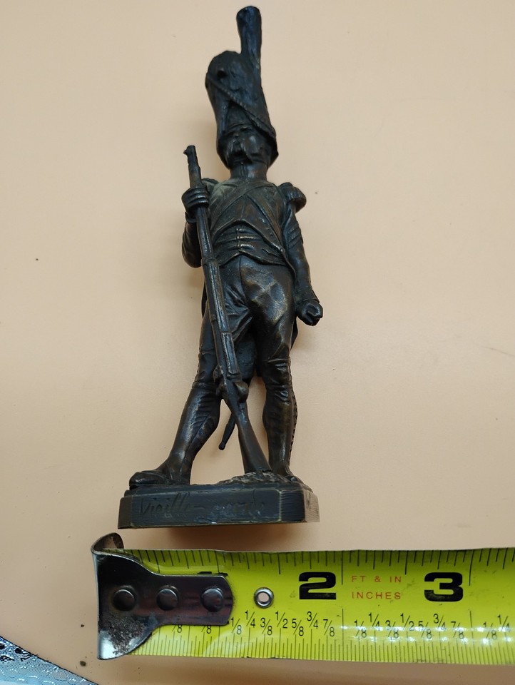 Bronze sculpture Armand Jules Le Véel Vieille Garde reproduction The ...