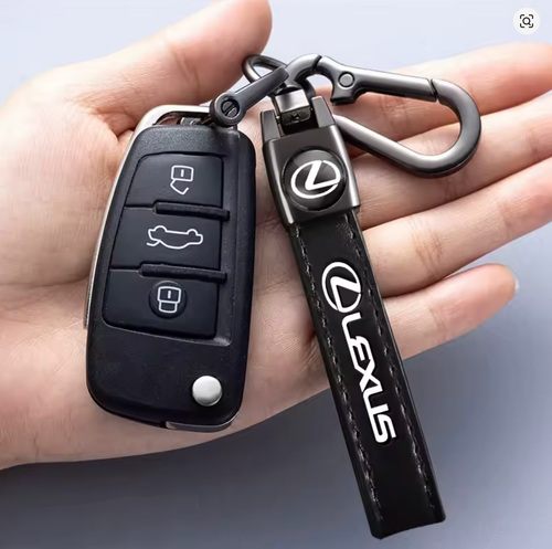 Lexus Leather Keychain Set – Premium Car Key Ring & Lanyard | Free US ...