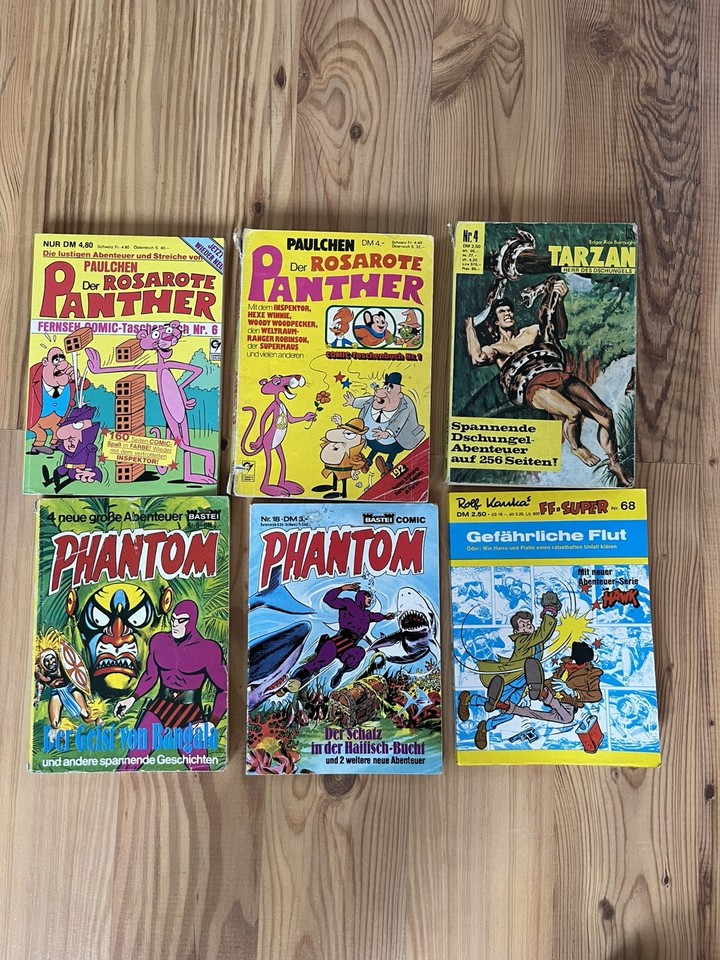 comic sammlung Garfield , Alf , Tom Berry , Phantom, Tarzan usw | eBay.de