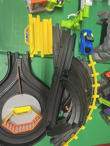 Fisherprice Geotrax Batcave, Gotham City and Joker’s Lair Train Set | eBay