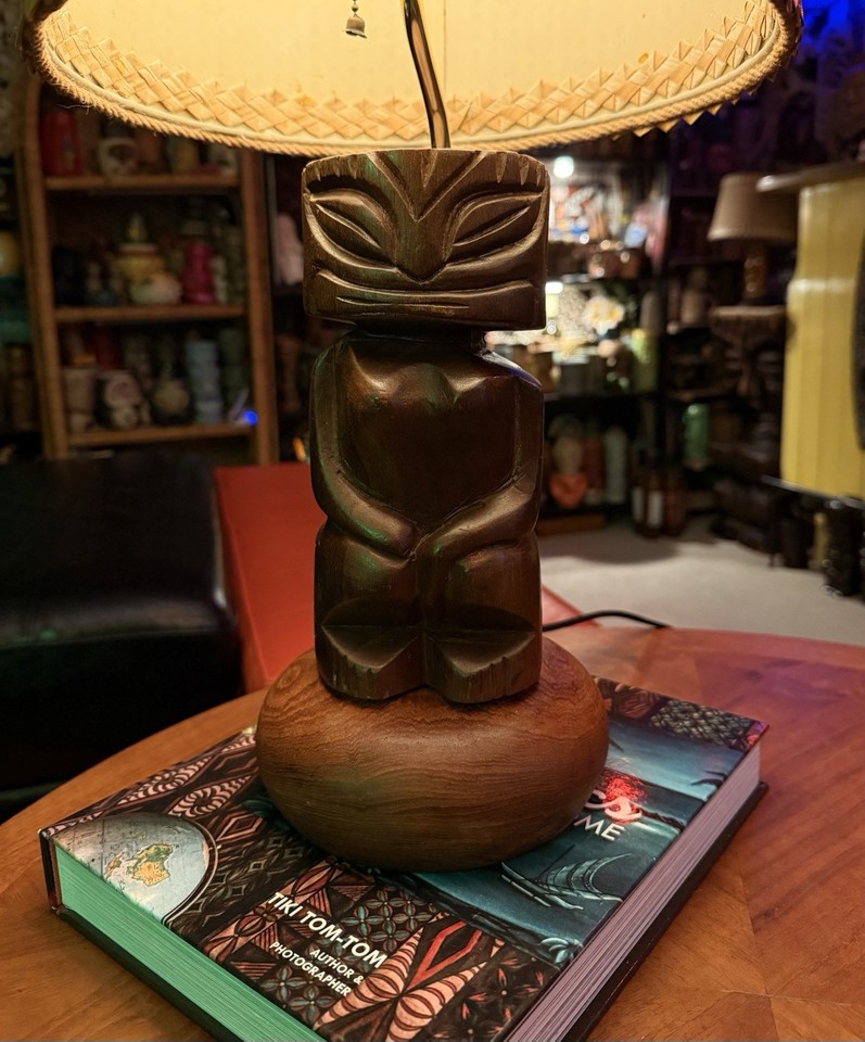 Tiki Lamp Light Female Surf Tiki Goddess Rare Bar Tiki Mug tiki lounge ...