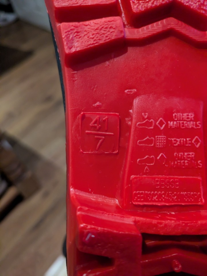 Steel Toe Cap Wellies UK Size 7 (41) | eBay UK