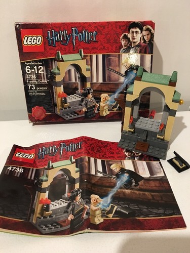 Lego 4736 - Harry Potter Freeing Dobby - Near Complete - No Minifigures ...