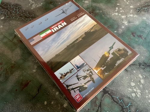 Next War: IRAN by GMT Games Board Game new in shrink M. Land, G ...