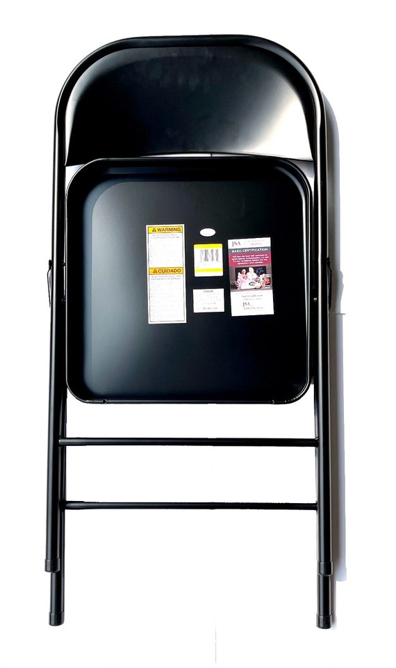 Sgt Slaughter Signed & Multi-Inscribed Illustrated Chair WWE JSA COA ...