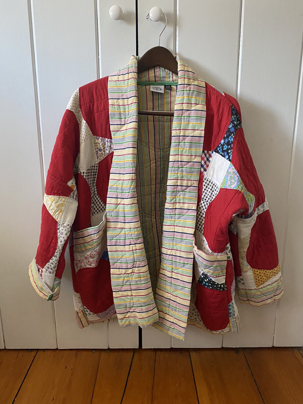 Handmade Oversized Quilt Coat - Gem