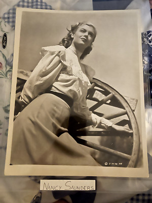 Nancy Saunders classic movie Actress vintage 8x10 Photograph Old ...