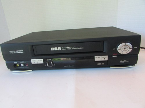 RCA VHS Tape Player Model VR63HF Use for Parts | eBay