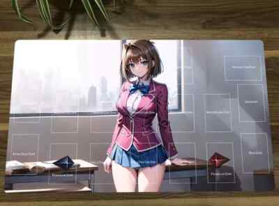 Yu-Gi-Oh Tea Gardner Anzu Card Game Play Mat OCG TCG Bag Yugioh Sexy Waifu | eBay