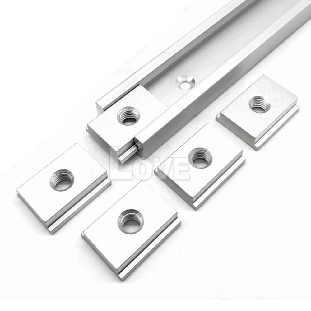5/10pcs T Track T-Slot Slider Miter Aluminium Alloy Jig Tool ...